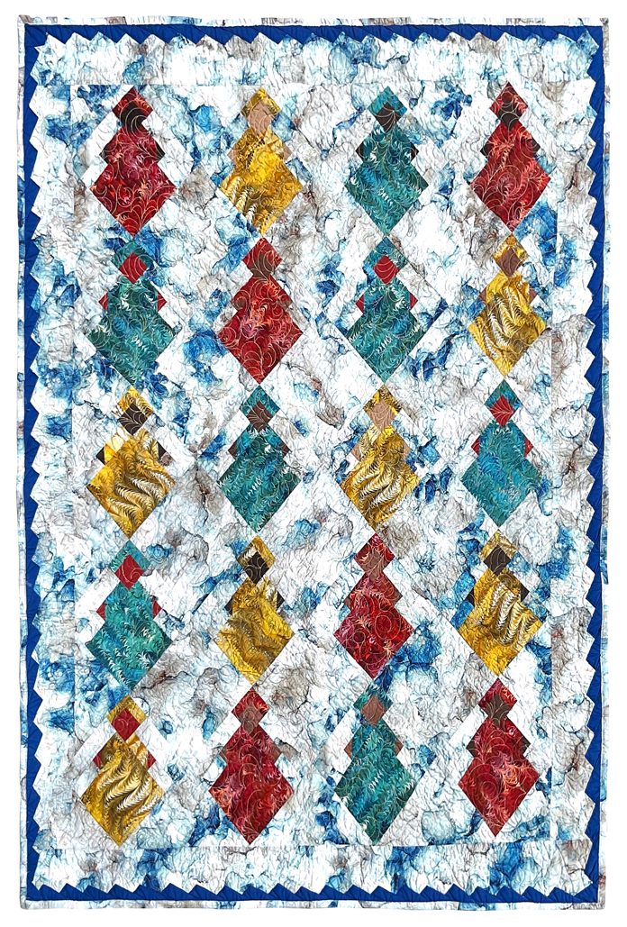 International Queens Quilt 52" x 65"
